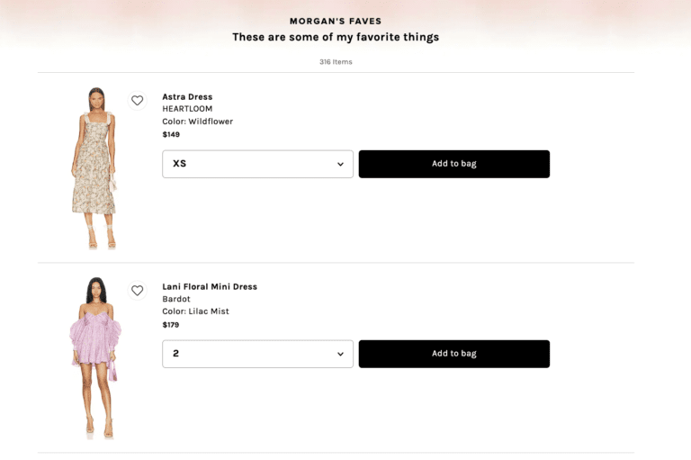 Raising eCommerce conversions with Influencer Storefronts